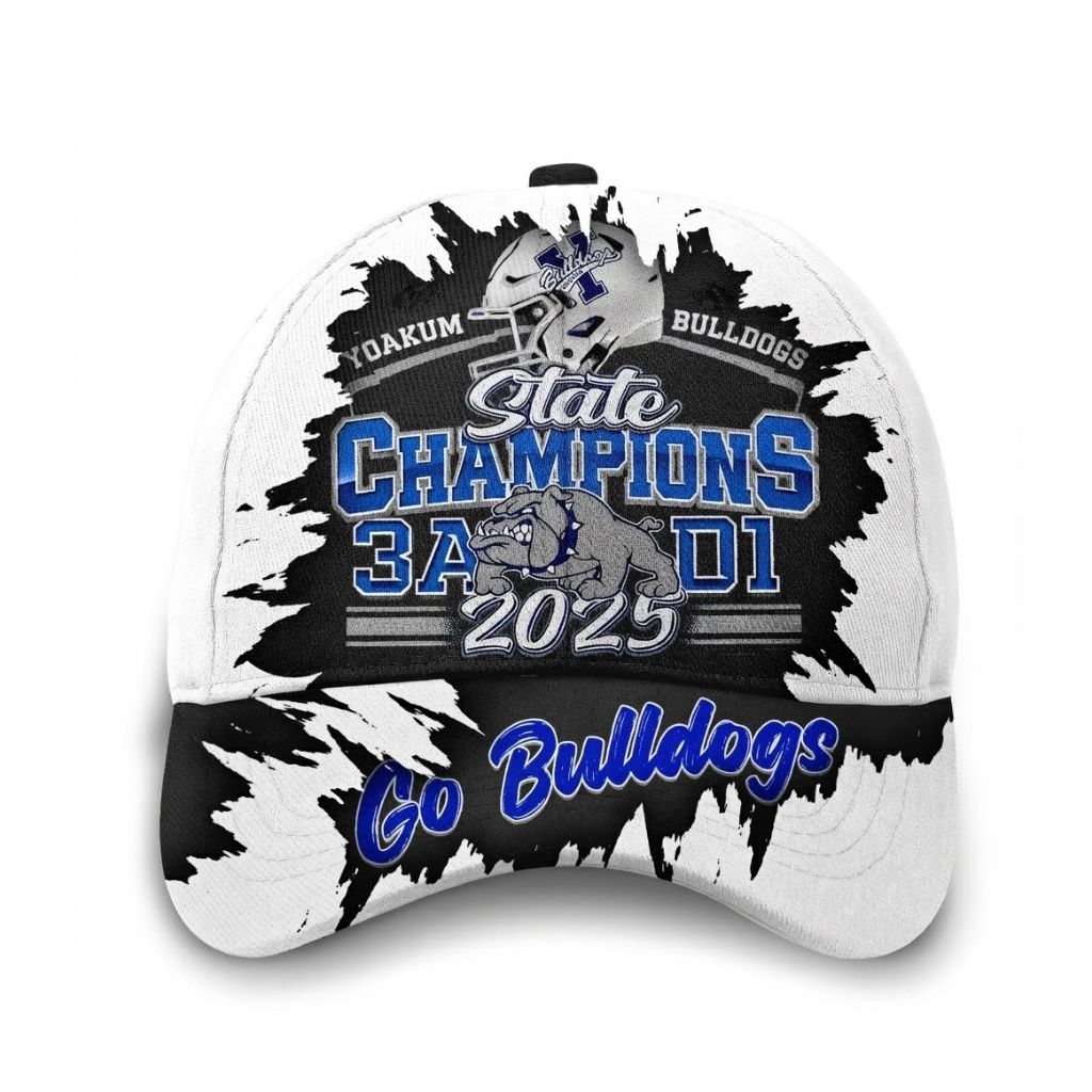 Go Bulldogs State Champions 2025 Hat – Seagullwear
