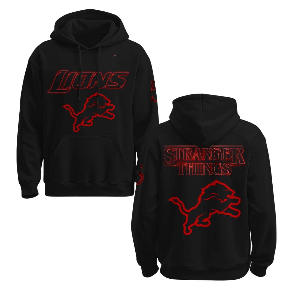Lions Stranger Things 2025 Hoodie – Seagullwear