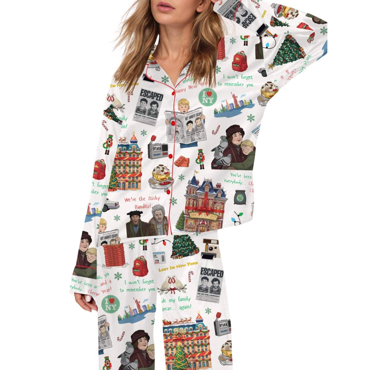 McCallister Home Security Christmas Movie Pajama Set – Seagullwear