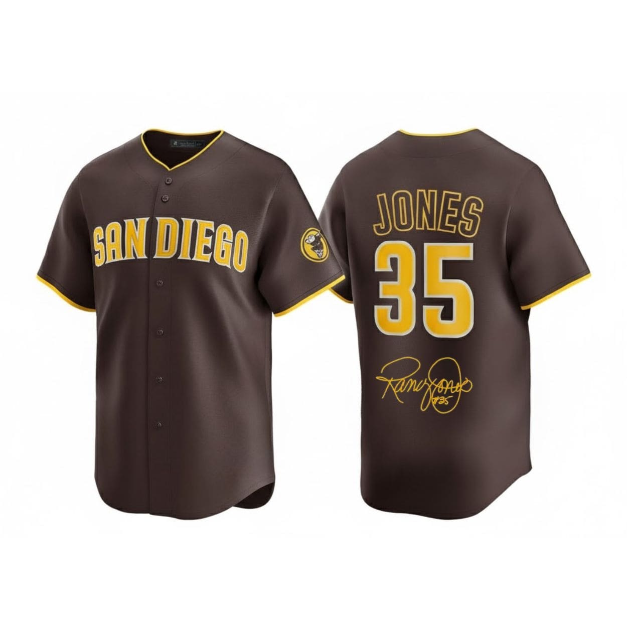 Padres Randy Jones 2025 Thank You True Legend Baseball Jersey – Seagullwear