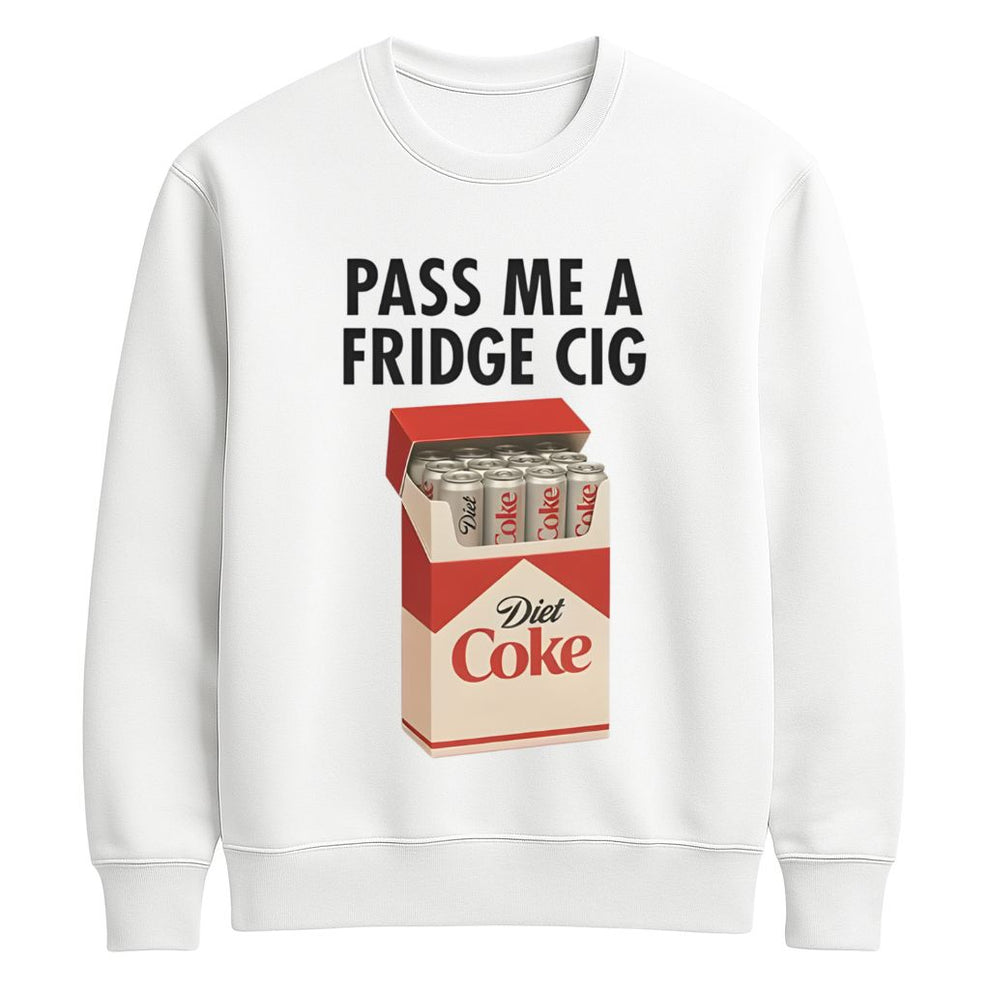 Pass Me A Fridge Cig Diet Coke Sweater – Seagullwear